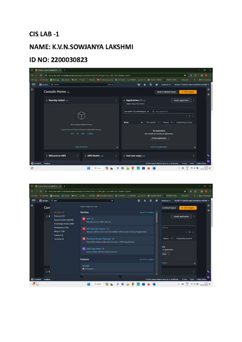 CIS LAB 1 Good Compensation Management CIS LAB 1 NAME K V N LAKSHMI ID NO 2200030823