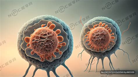 Ai创作图干细胞形成的画 昵图网