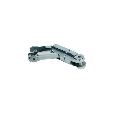 Attacco Girevole Doppio Snodo Inox