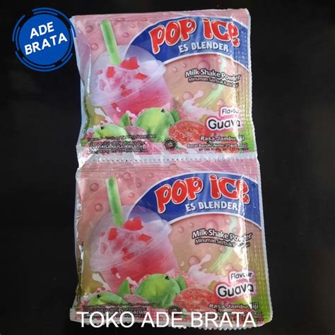 Jual Pop Ice Rasa Jambu Sachet Shopee Indonesia