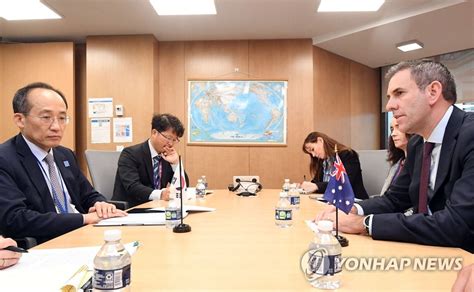 추경호 부총리 호주 재무장관과 면담 연합뉴스