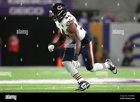 Chicago Bears Defensive End Rasheem Green 94 In Action During The