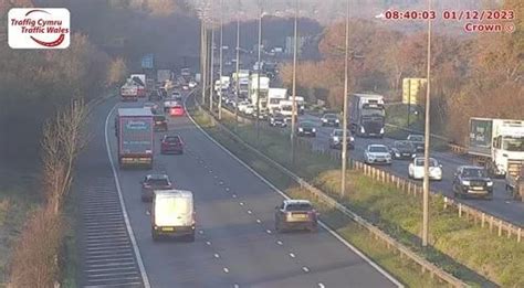 Multiple Incidents Cause Delays On Major Cardiff Routes And M4 Wales