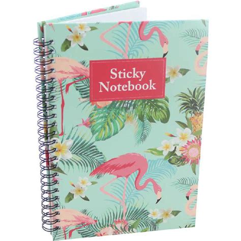 Roco Sticky Notebook Flamingo A5 Jarir Bookstore Qatar