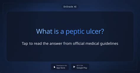 What Is A Peptic Ulcer