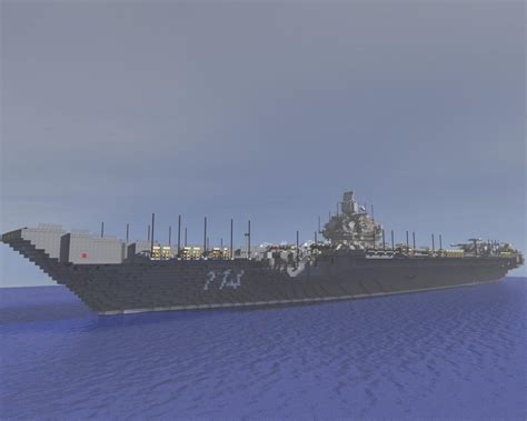 Ulyanovsk Class Aircraft Carrier Minecraft Map