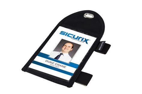Pouch Vertical Badge Holder 54hp73 Bau 55710 Grainger