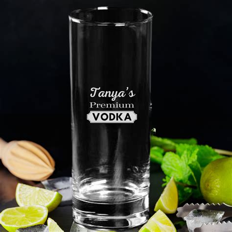 Get Personalized High Ball Glassware On Nutcase India