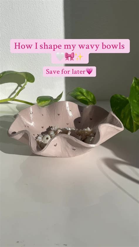Leichte Diy Schale Aus Lufttrocknendem Ton Tiktok