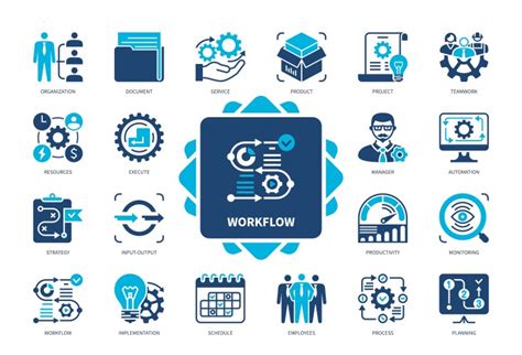 Workflow Vector Images Over 82000