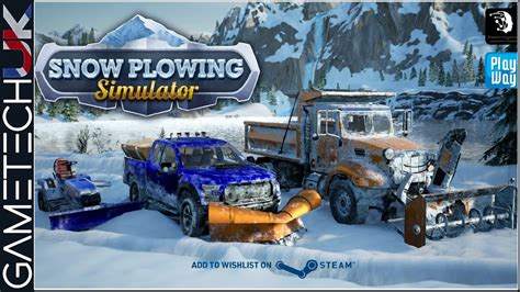 Gaming News Snow Plowing Simulator Youtube