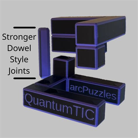 Quadratic 3d Premium Multi Color Puzzle