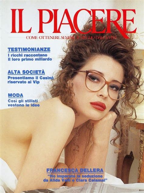 Francesca Dellera Italian Actress Francesca Updos 1980s Beautiful Women Glasses