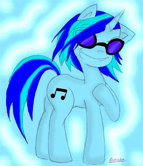 Mlp Fim ~ Vinyl Scratch By Cee Tee On Deviantart