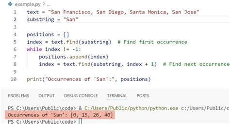 How To Find All Occurrences Of A Substring In A String Using Python
