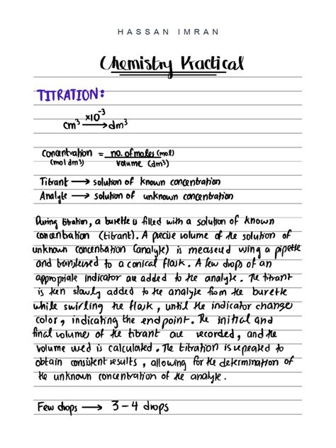As Level Chemistry Notes Pdf Solubility Ammonia