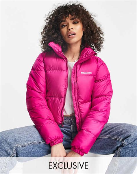 Columbia Puffect Veste Courte Rose Exclusivité Asos Asos