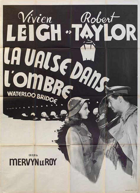 Waterloo Bridge R1962 French Grande Poster Posteritati Movie Poster
