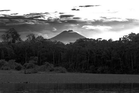 Sumaco Volcano From The Rio Payamino Martin Muir Photography