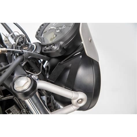 Bulle Moto Sw Motech Triumph Street Scrambler Argent