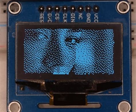 Потоковое видео 30 кадровс с помощью Arduino на Oled дисплее Ssd1106