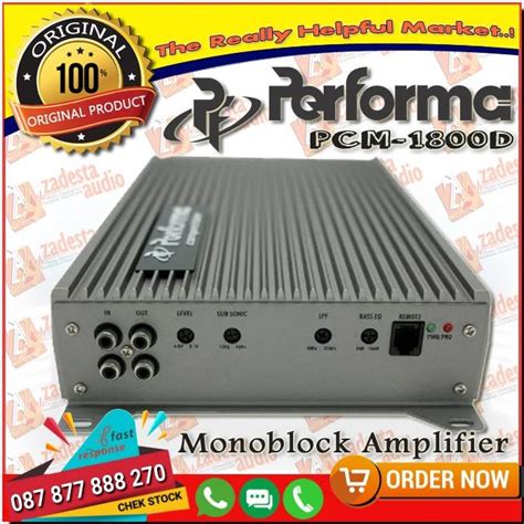 Jual Power Performa Pcm 1800D Power Monoblock Performa Pcm 1800D Shopee Indonesia
