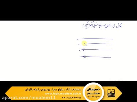 فیزیک رشته تجربی مثالی از اختلاف پتانسیل الکتریکی