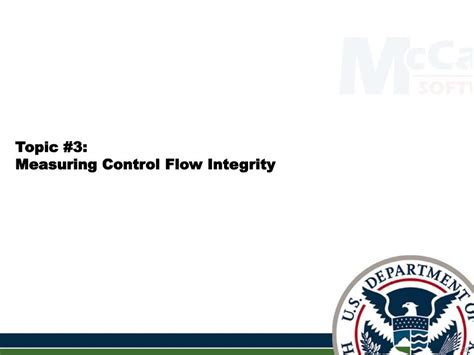 Ppt Software Quality Metrics To Identify Risk Department Of Homeland