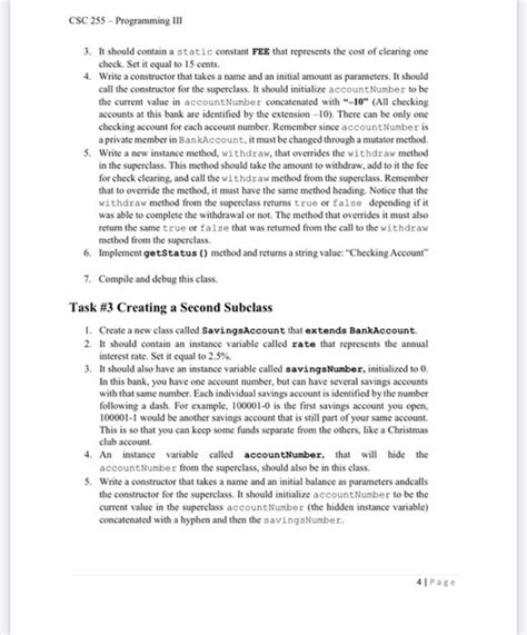solved lab objectives be able to derive a class from an