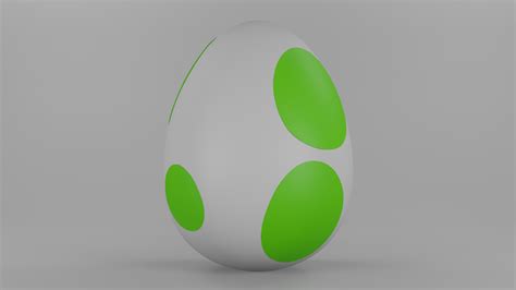 3d File Yoshi Egg 🥚・3d Printer Model To Download・cults