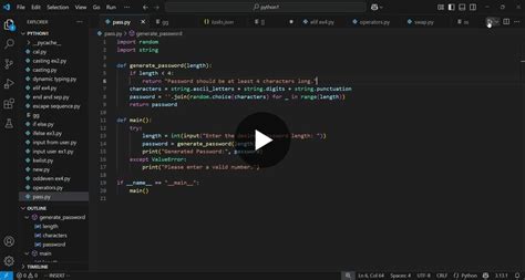 Codsoft Codsoft Codsoftinternship Python Passwordgenerator Sri Varshini