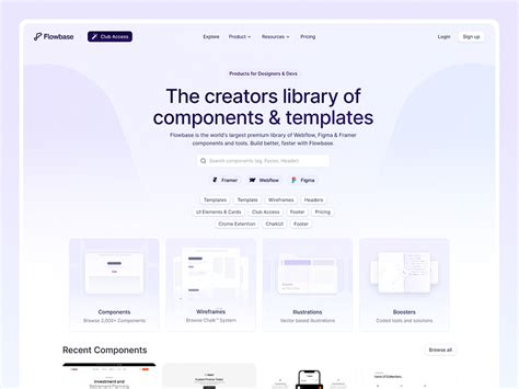 Component Library Website Uiux Design By Raheel Khan ⭐️ On Dribbble