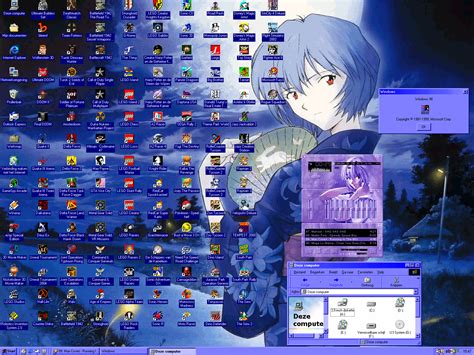 My Windows 98 Pcs Desktop 1600x1200 Rreiayanami
