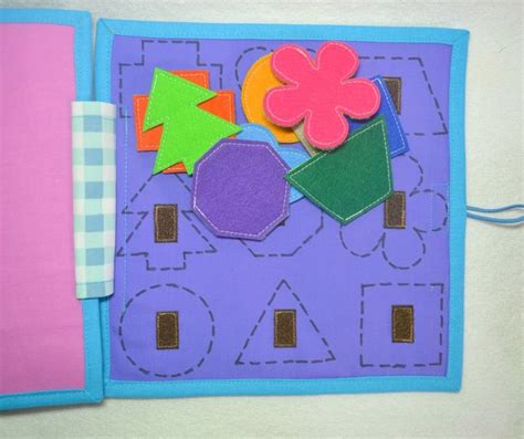 Именная развивающая книжечка Успокаивающие книги Книги из войлока Образцы успокаивающих книг