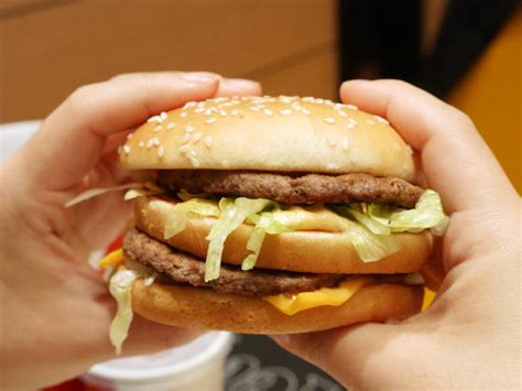 Beef Patty Giga Big Mac With Volume Exceeding 28 Times Big Mac