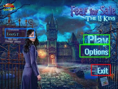 Fear For Sale The 13 Keys Collectors Edition Walkthrough Bdstudiogames