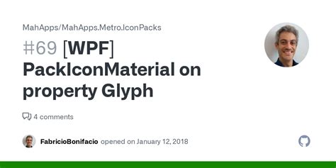 Wpf Packiconmaterial On Property Glyph Issue Mahapps Mahapps