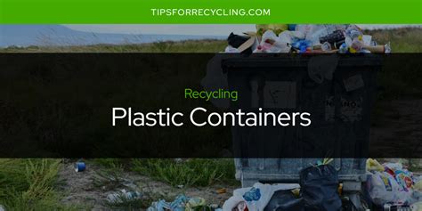 Can You Recycle Plastic Containers Tips For Recycling Recycle