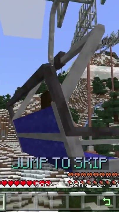 Ski Lifts Are The Coolest Minecraft Youtube