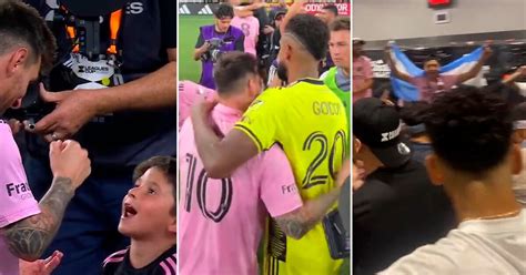 Lo Que No Se Vio De La Consagración Del Inter Miami El Gesto De Messi