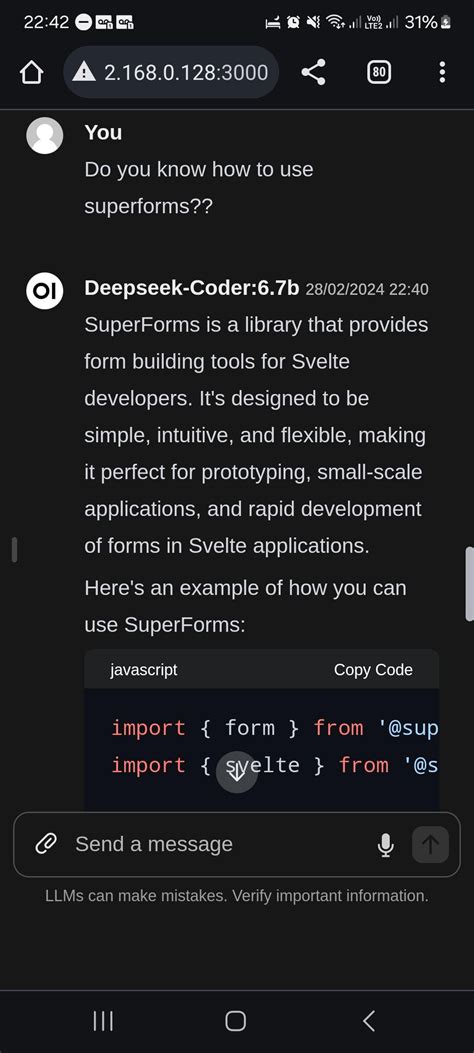 The Year Is 2024 Self Hosted Llm Is Insane R Selfhosted
