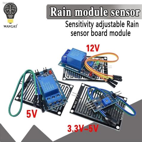 Snow Raindrops Detection Sensor Module Rain Weather Module Humidity