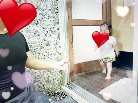 お風呂で遊ぶ めんこのおかん