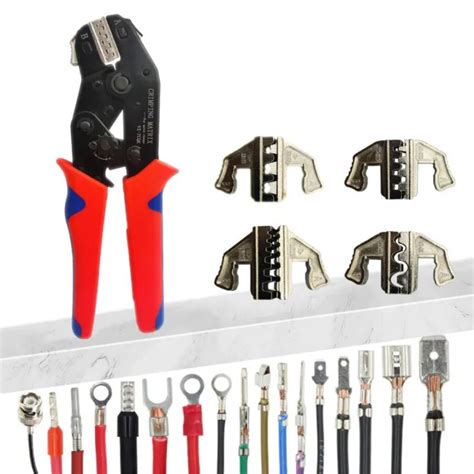 Sn 58b Crimping Pliers Wire Terminal Crimping Tool Kit Awg20 13 Self