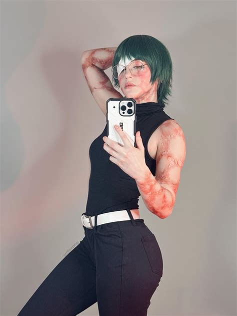 My Maki Zenin Cosplay From Jujutsu Kaisen Emfoxpng Rladiesofcosplay