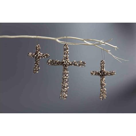 Pearl Wire Cross Seacoast Bookstore
