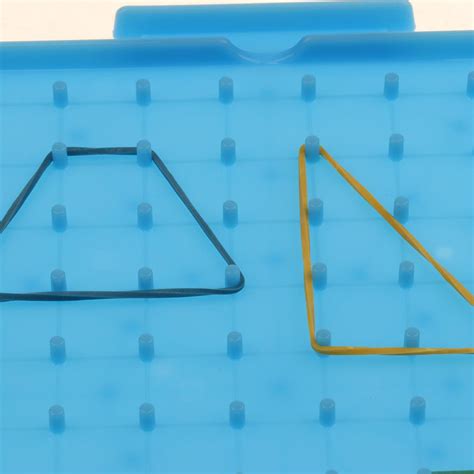 Plastic Geoboard Mathematical Manipulative Material Array Block Geo