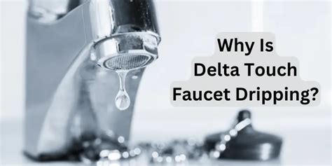 Why Is My Delta Touch Faucet Dripping Try This Fix