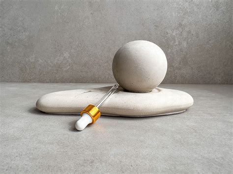 Abstract Passive Essential Oil Diffuser Concrete Aromatherapy Sphere