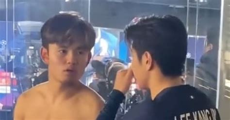 이강인 구보 챔스 맞대결 뒤 유니폼 교환 포착